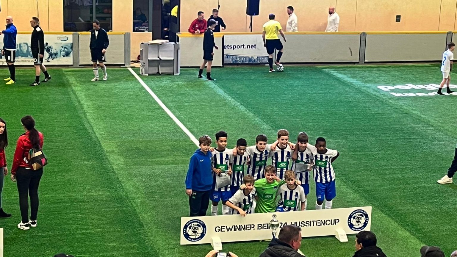 TOLLER JUGENDFUSSBALL BEIM24. HUSSITENCUP 2023 | FSV Bernau e.V.