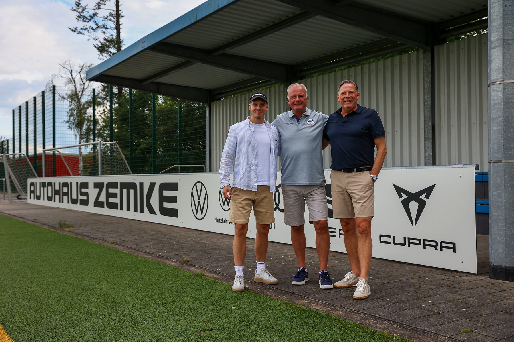Starke Partner für den Nachwuchs: FSV Bernau und Autohaus Zemke bauen ...